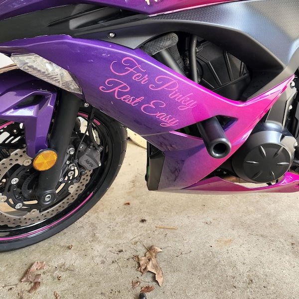 Motorcycle Helmet Decal - Etsy