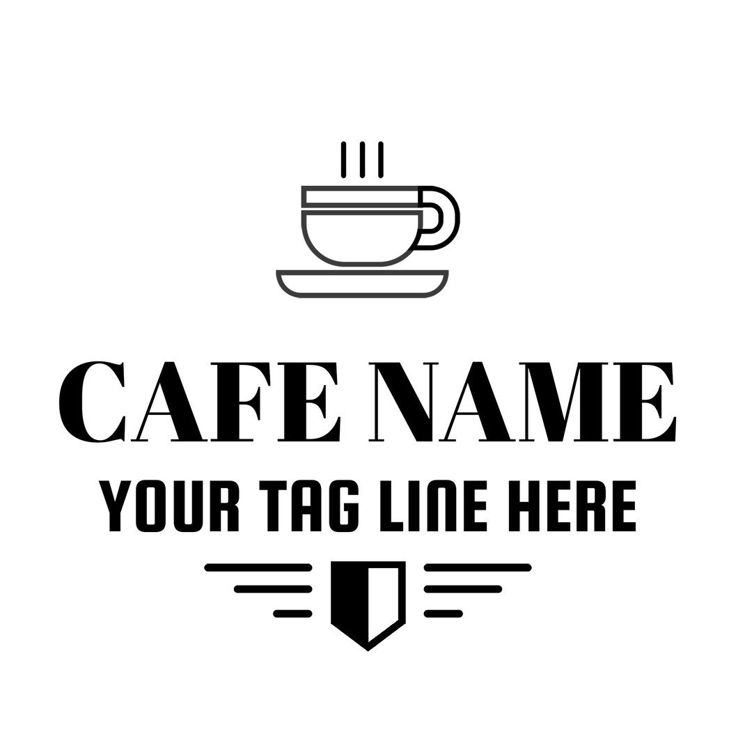 Cafe Name Decal Vinyl Decal For Fast Food Cafe Coffee Etsy Cafe Name Decal Vinyl Decal For Fast Food Cafe Coffee Etsy