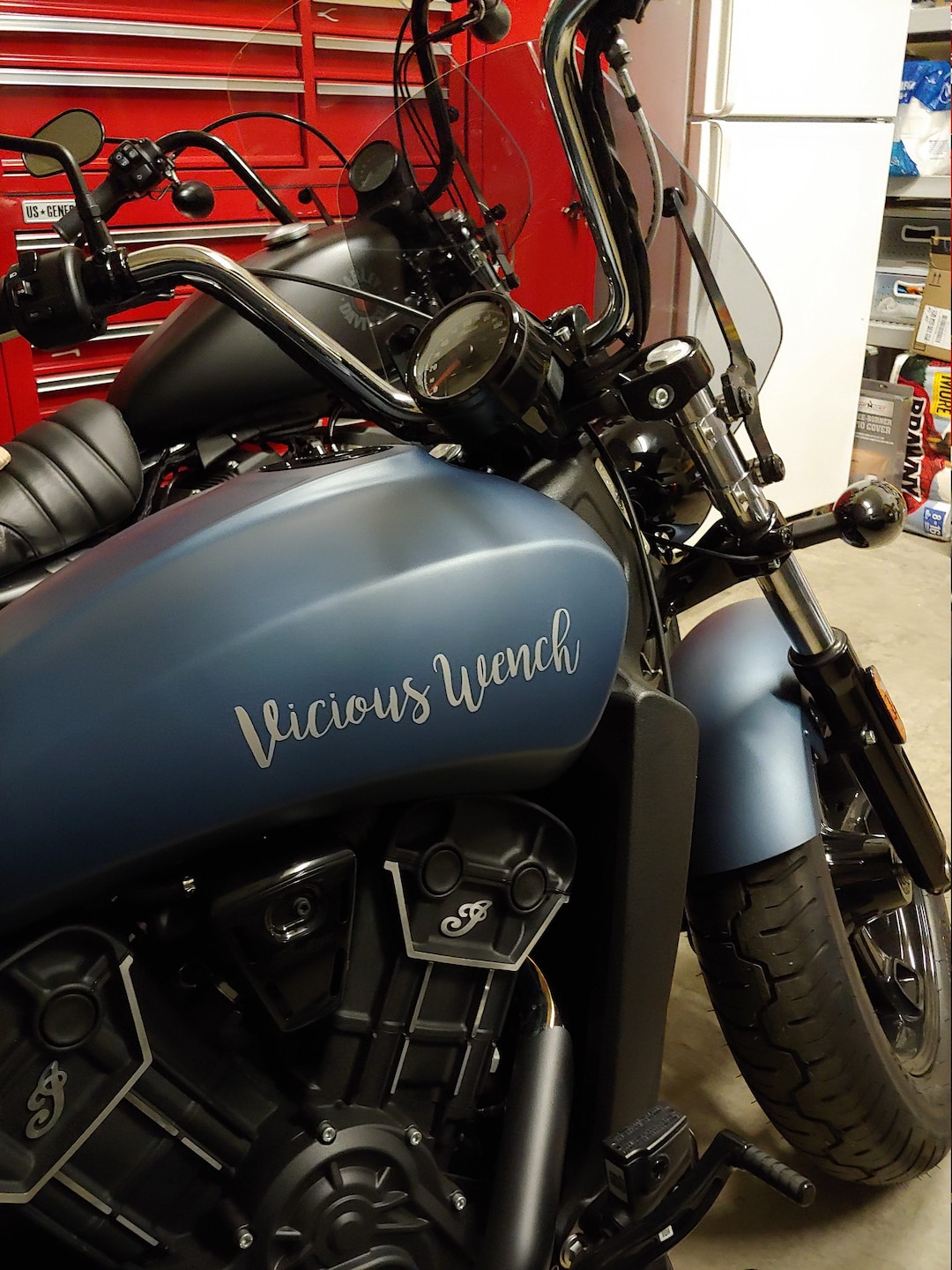 Custom Motorcycle Decal Permanent Outdoor-grade Vinyl Lettering for ...