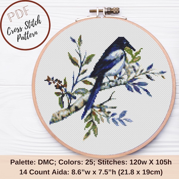 Magpie Pattern - Etsy