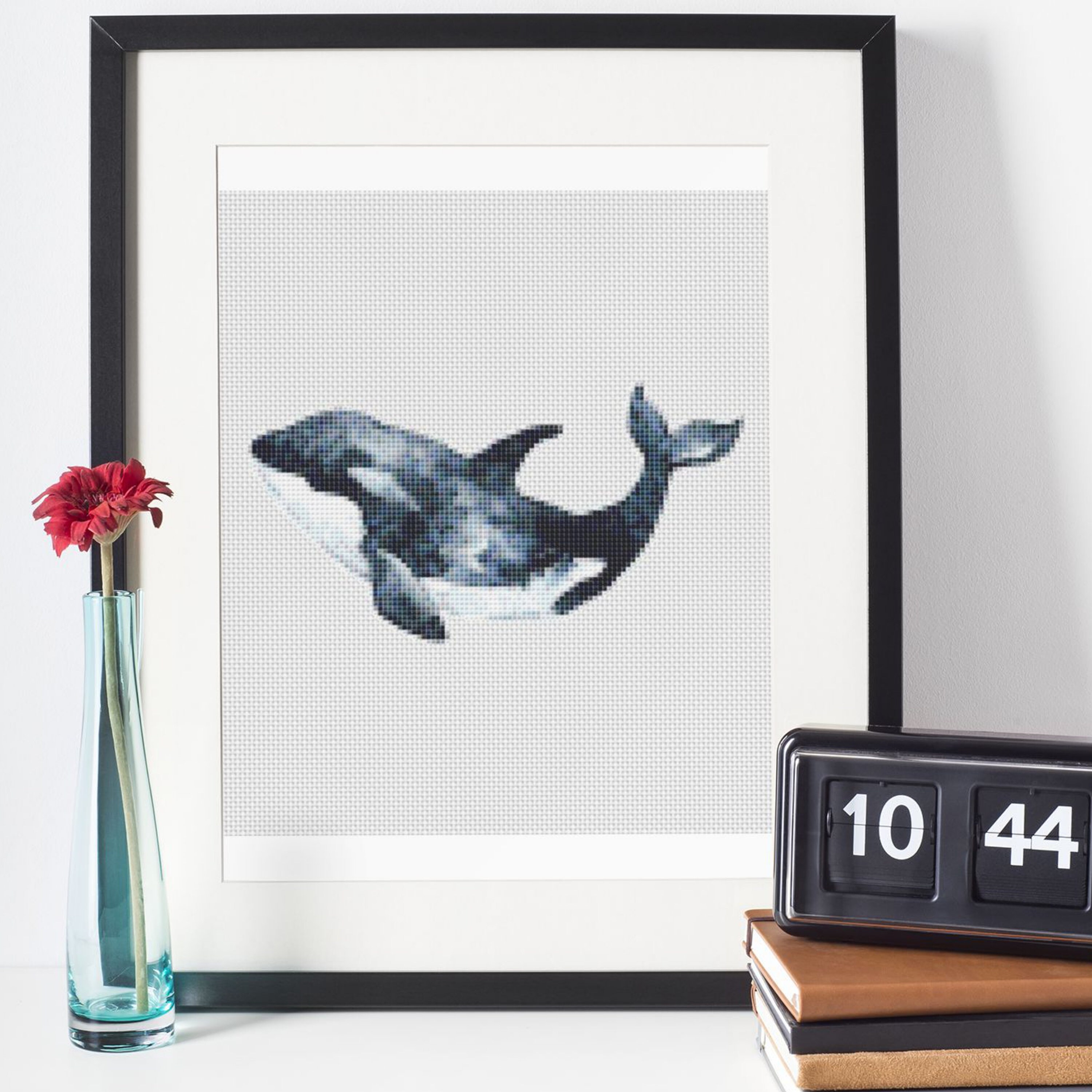 Orca Cross Stitch Pattern Killer Whale Easy Ocean Life - Etsy