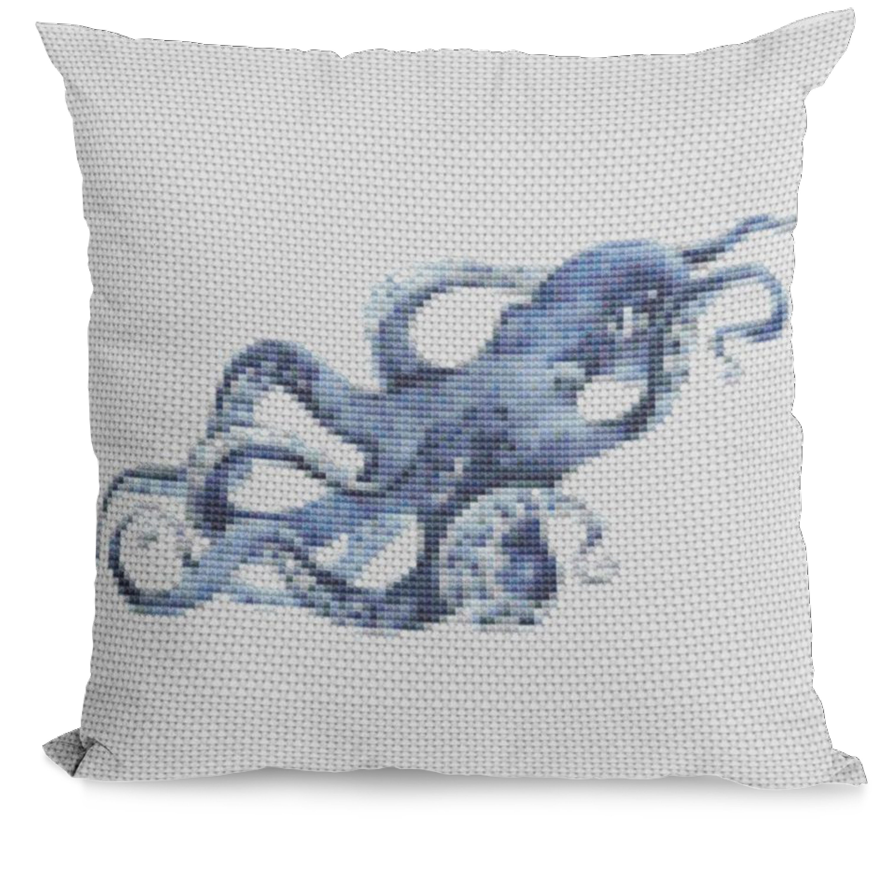 Octopus Counted Cross Stitch Pattern, Easy Modern Nature Art, Colorful ...