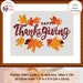 Happy Thanksgiving Pattern, Fall Harvest Holiday, Thanksgiving Gift ...