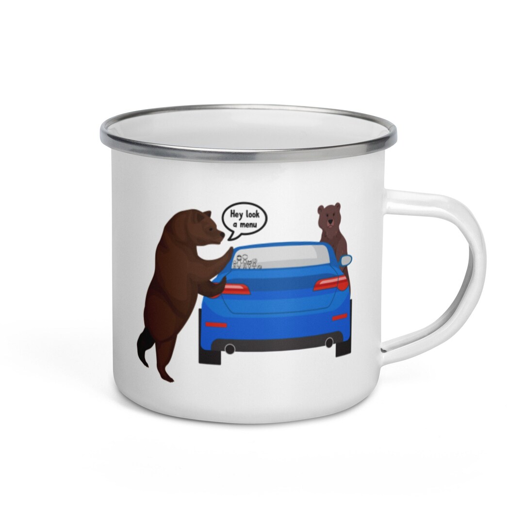 Bear: Look a Menu, Stick Family Menu, Camping Family Humor, National ...