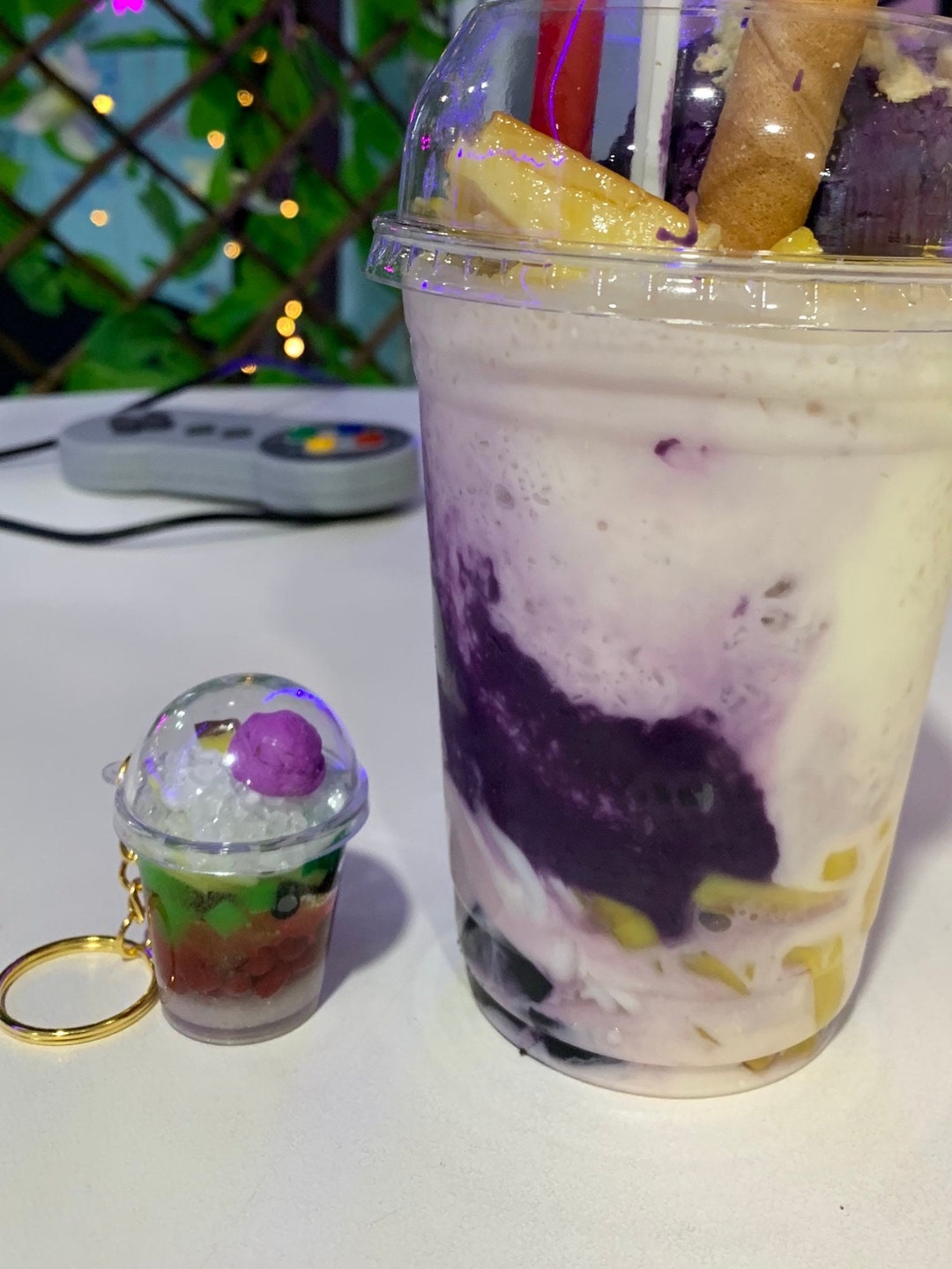Halo Halo Keychain - Etsy