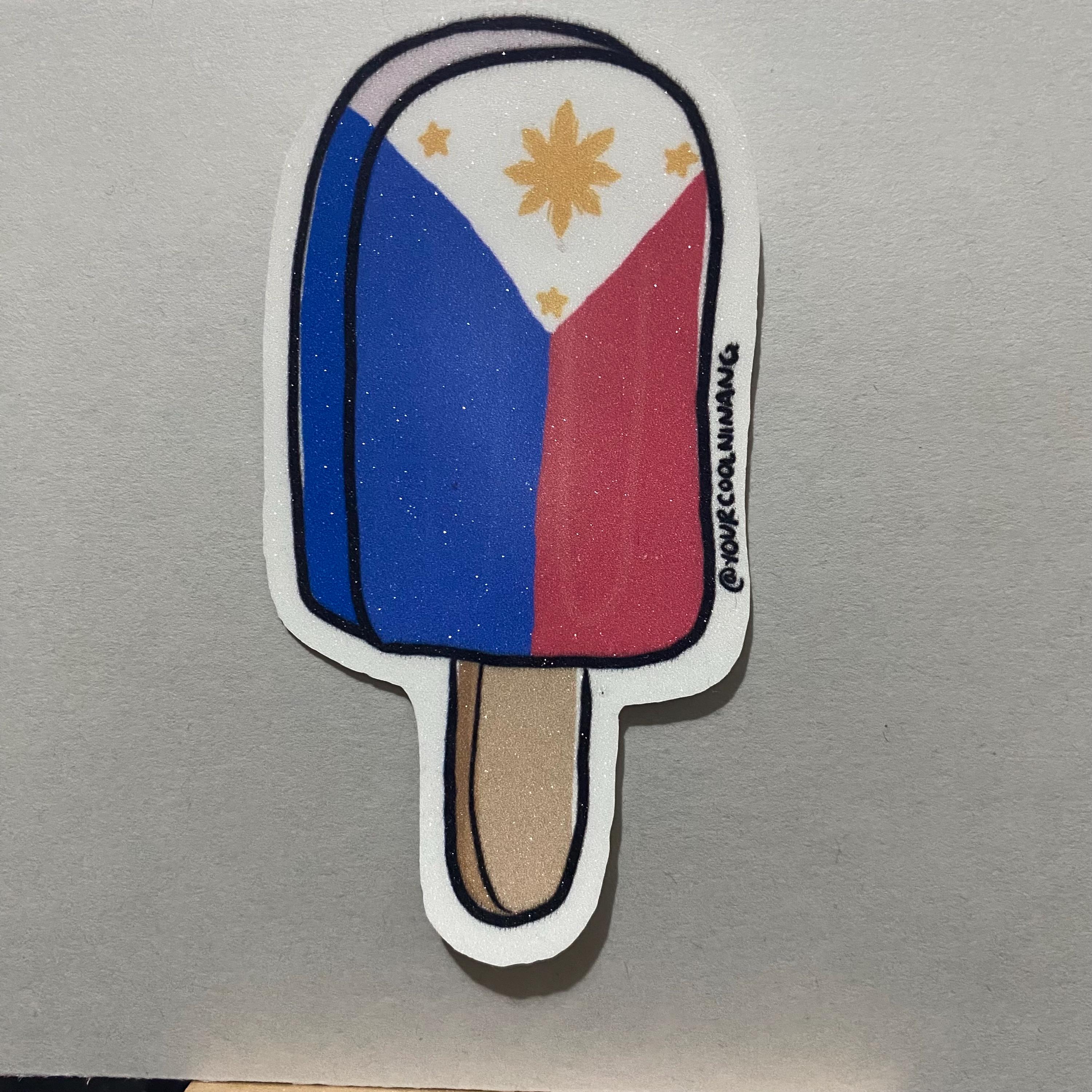 Popsicle Philippines Flag Street Food Tagalog Stickers Filipino Pinoy ...