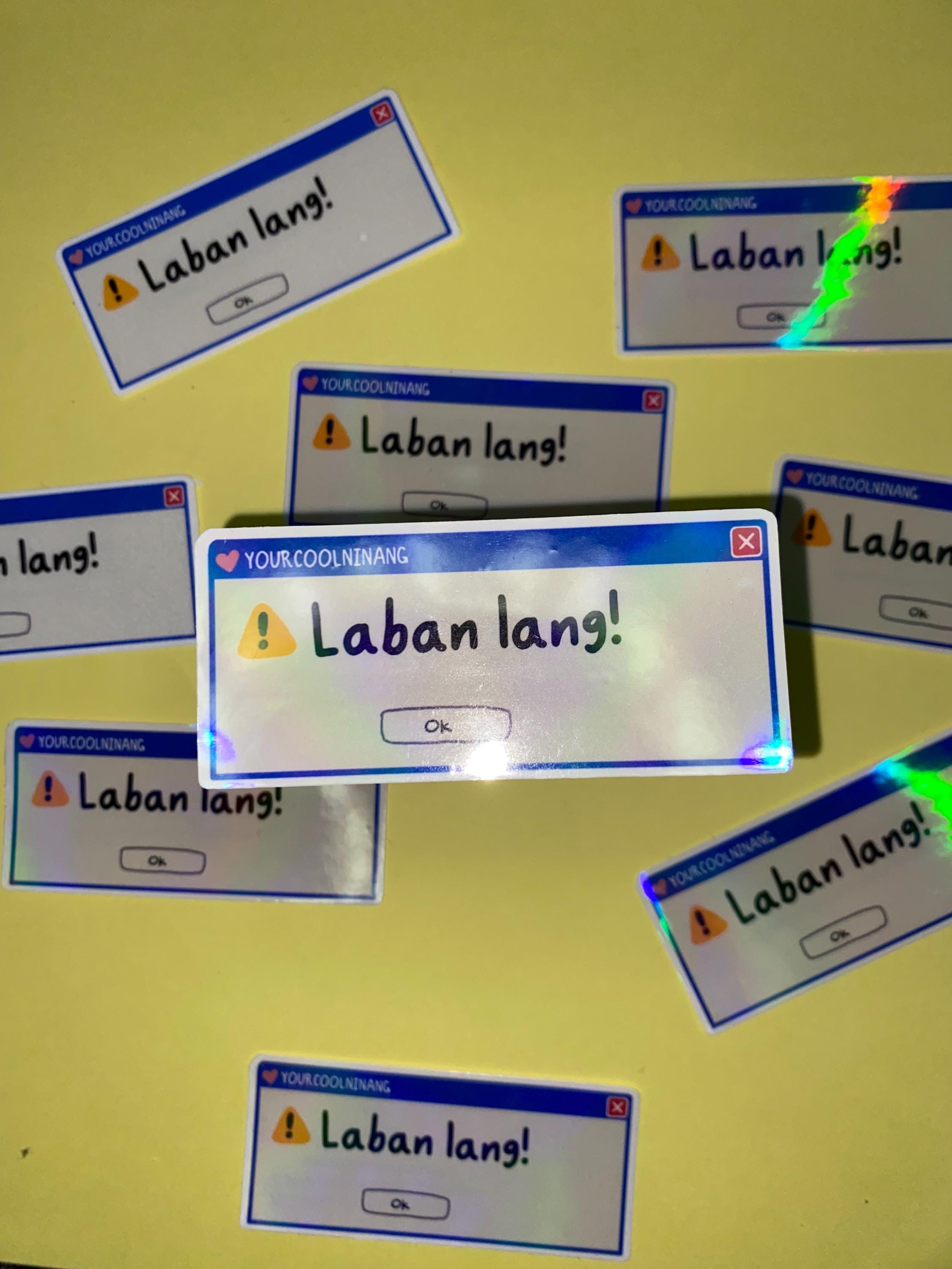 Laban Lang You Got This Filipino Tagalog Sticker STK-LBN-001 - Etsy