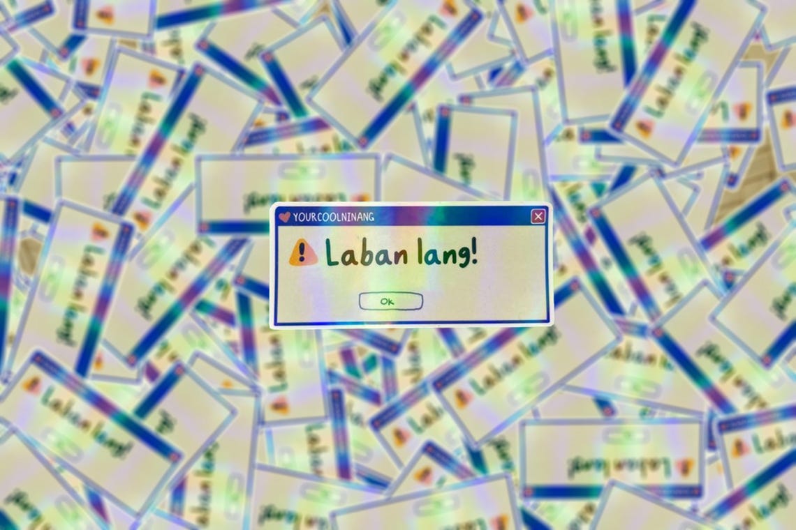 Laban Lang You Got This Filipino Tagalog Sticker STK-LBN-001 - Etsy
