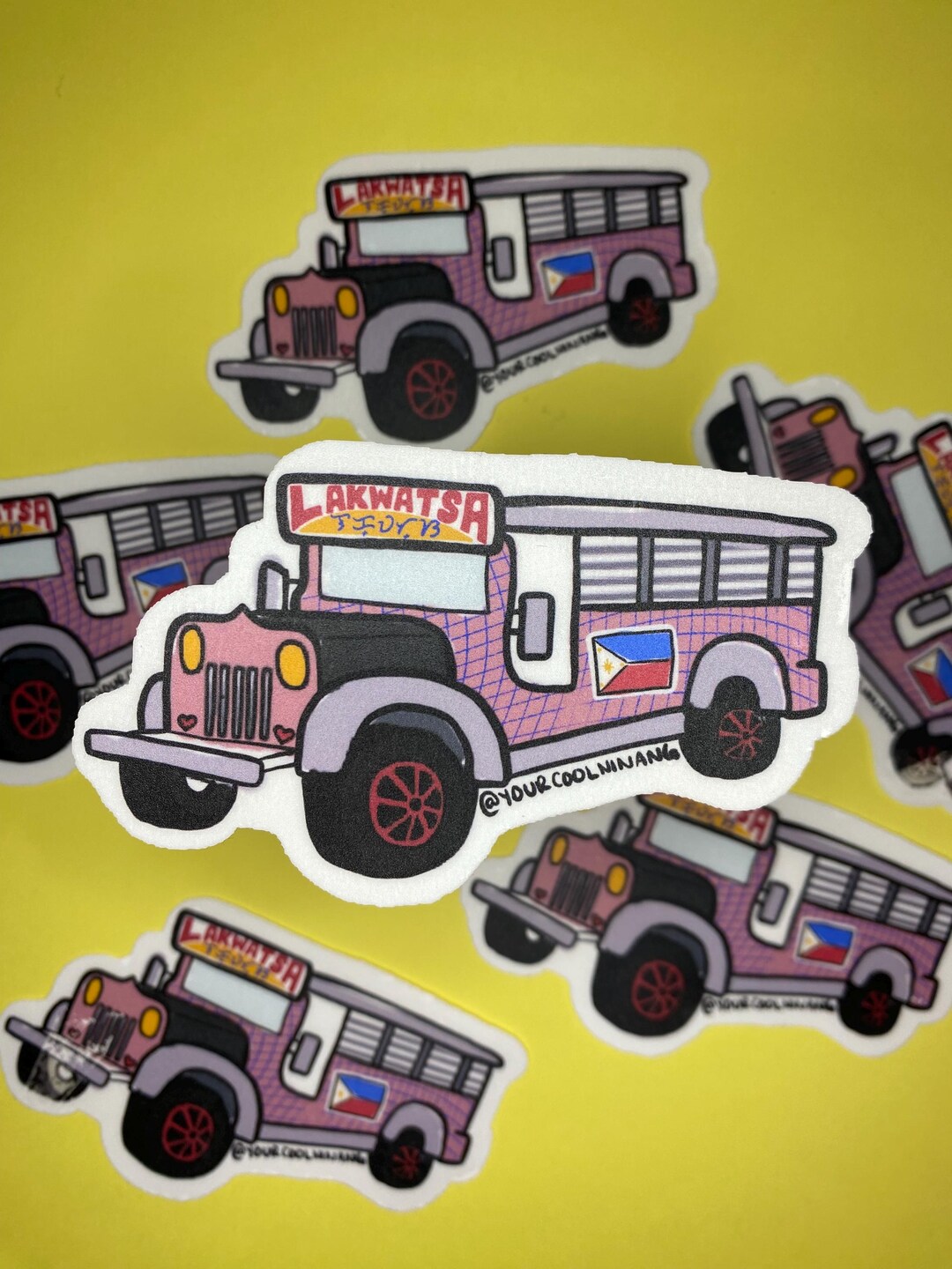 Jeepney Lakwatsa Stickers Tagalog Filipino Pinoy Philippine Pride - Etsy