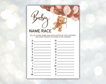 Teddy Bear Game | Etsy