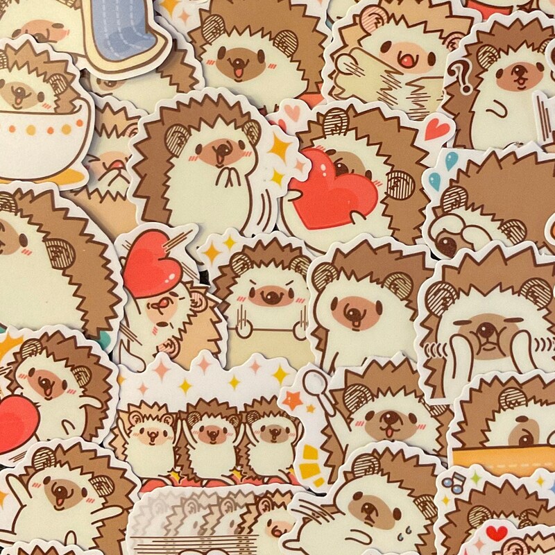 Hedgehog Journal - Etsy