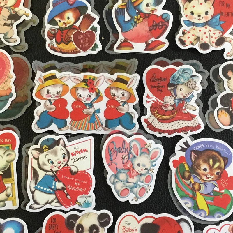 Vintage Stickers - Etsy