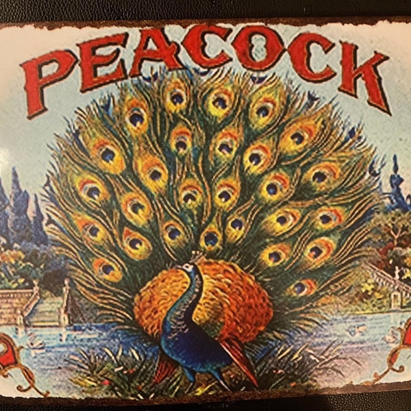 Outdoor Peacock Sign - Etsy