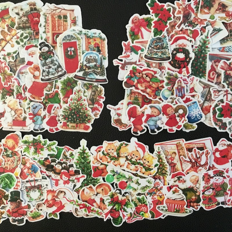 Christmas Stickers - Etsy