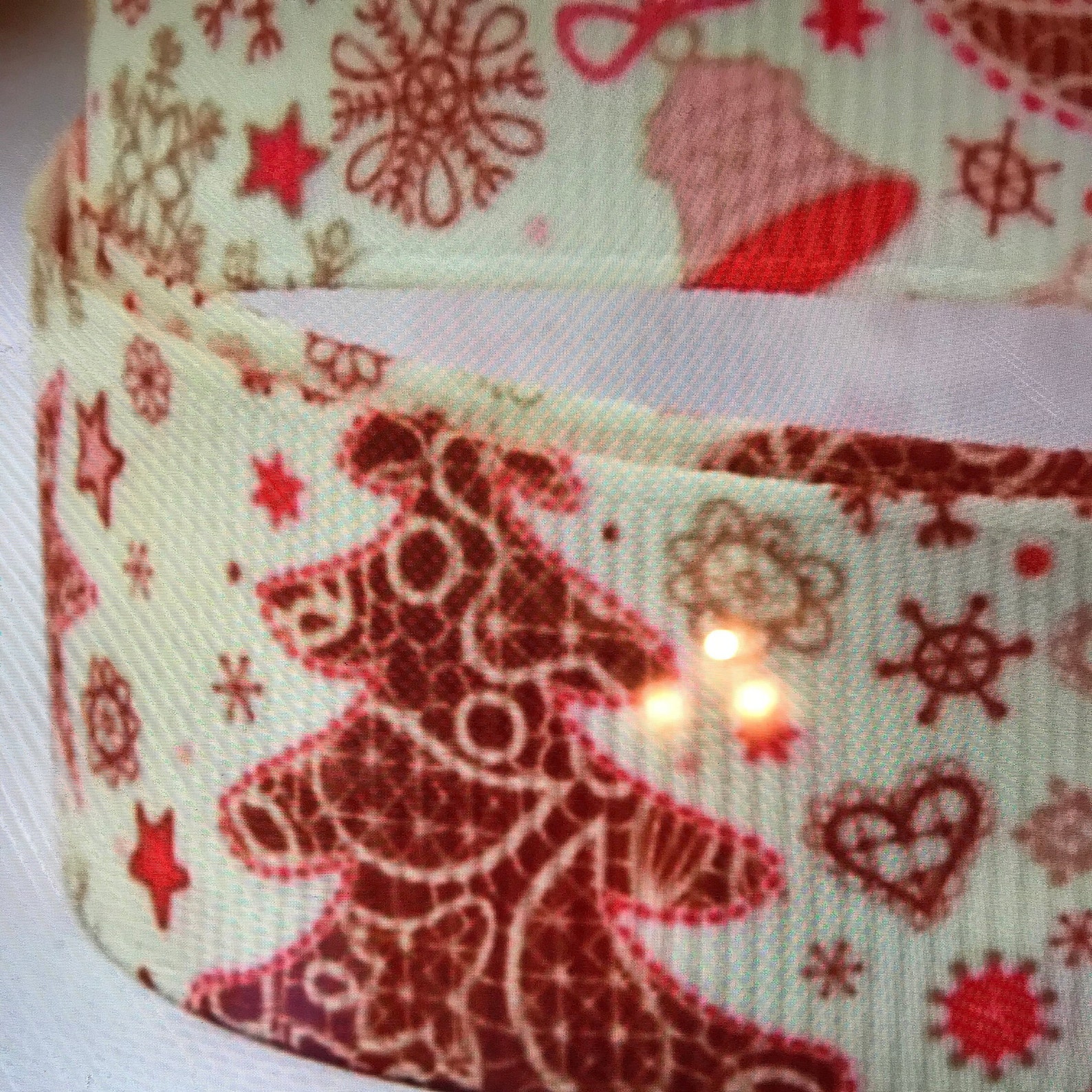 CRESCENT MOON CHRISTMAS ribbon 1 grosgrain ribbon choose | Etsy