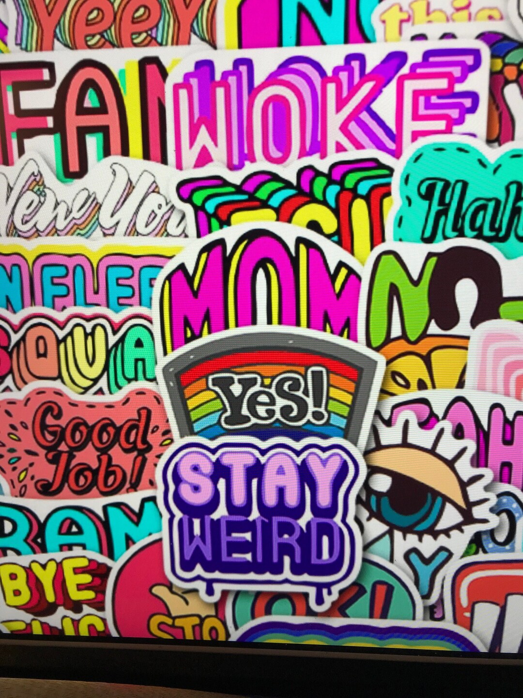 WORDS and SAYINGS! Choose 25 or 50 Decals, Cool Designs, Express ...