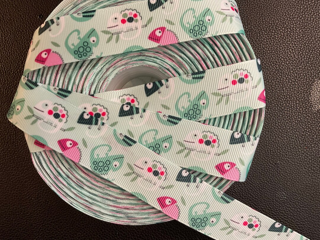 KARMA CHAMELEON 1 Grosgrain Ribbon, Choose 3 or 5 Yards, Perfect for ...