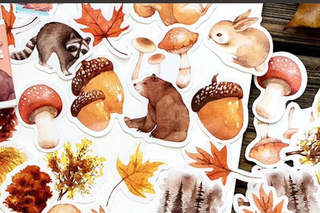 FOREST ANIMALS! 46 Woodland Forest Animals, Sweet Designs With Animals ...