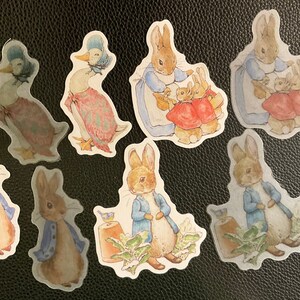 PETE the RABBIT STICKERS! 40 Delightful and Adorable Stickers, 1/2 Are ...
