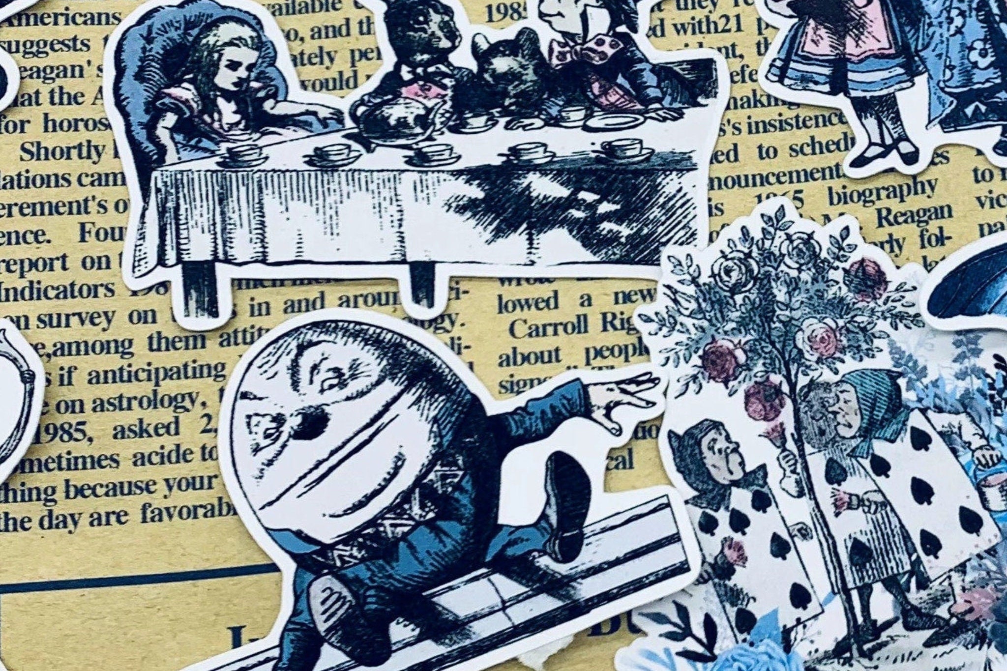 Scrapbooking Papercraft array of characters & it make a darn good gift ...