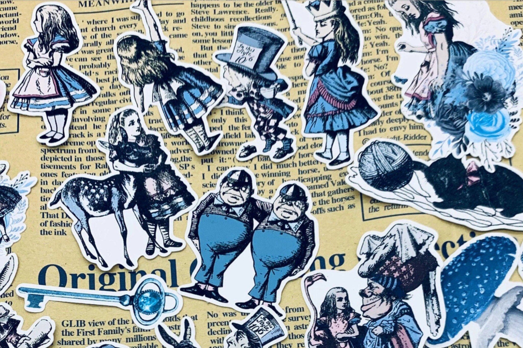 Scrapbooking Papercraft array of characters & it make a darn good gift ...