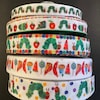 THE RAINBOW BEARS 1” Ribbon! Choose 3/5 Yards, Adorable Rainbow Bears ...