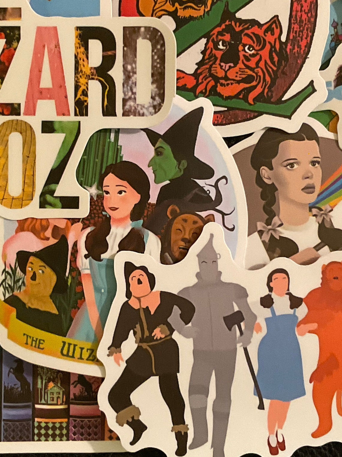 The WONDERFUL WIZARD Decals Choose 25/50 Decals Iconic - Etsy