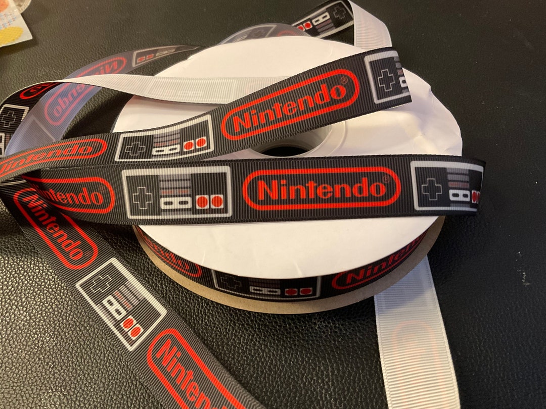 OLD SCHOOL GAMING Ribbon! 1” Grosgrain Ribbon, Choose 3 or 5 Yards, Get ...