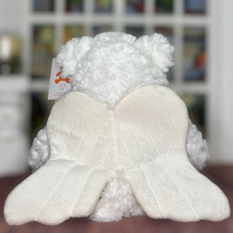 Angel, Bear, Angel Wings, Stuffed Animal, Sympathy Gift, Keepsake ...