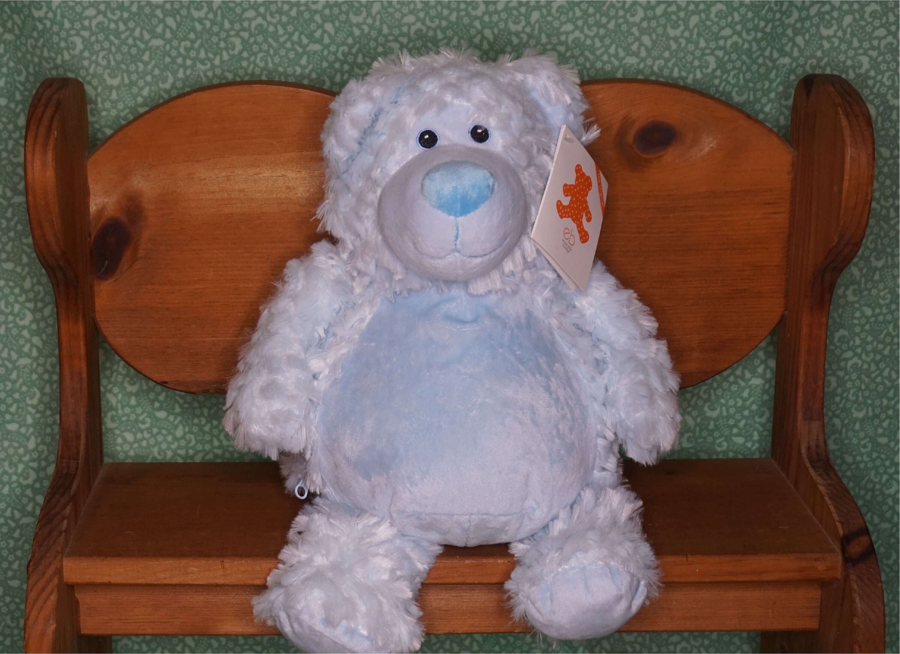 Bear Plush Bear First Christmas Bear Personalized Stuffed - Etsy