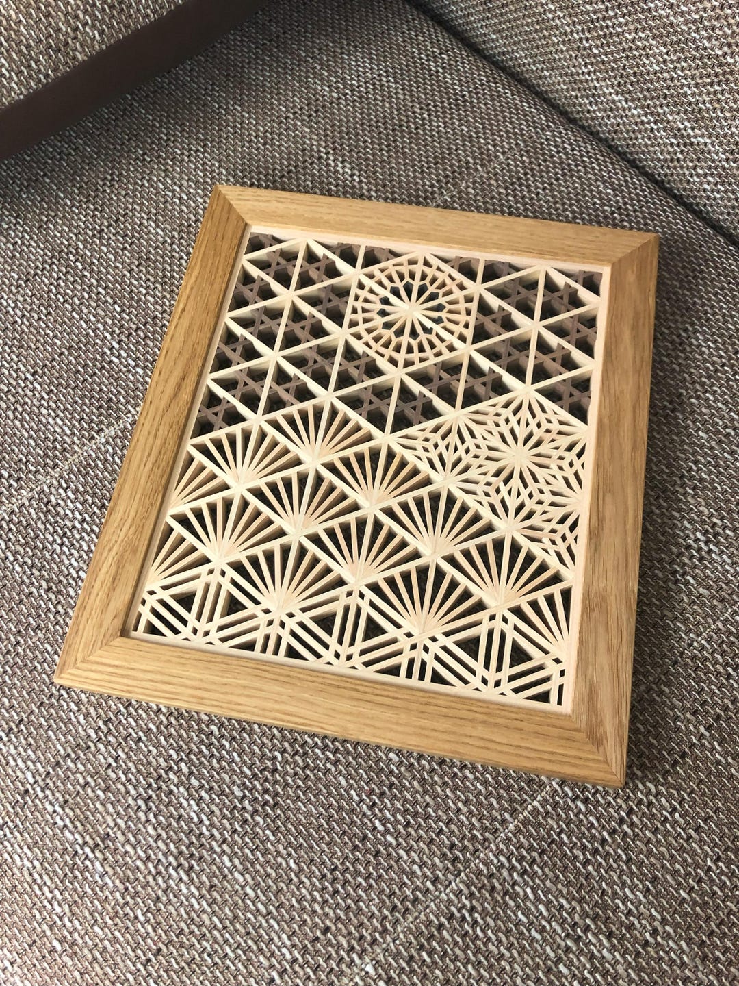 Small Kumiko, Kumiko Wall Art, Wooden Wall Decor, Kumiko Panel - Etsy