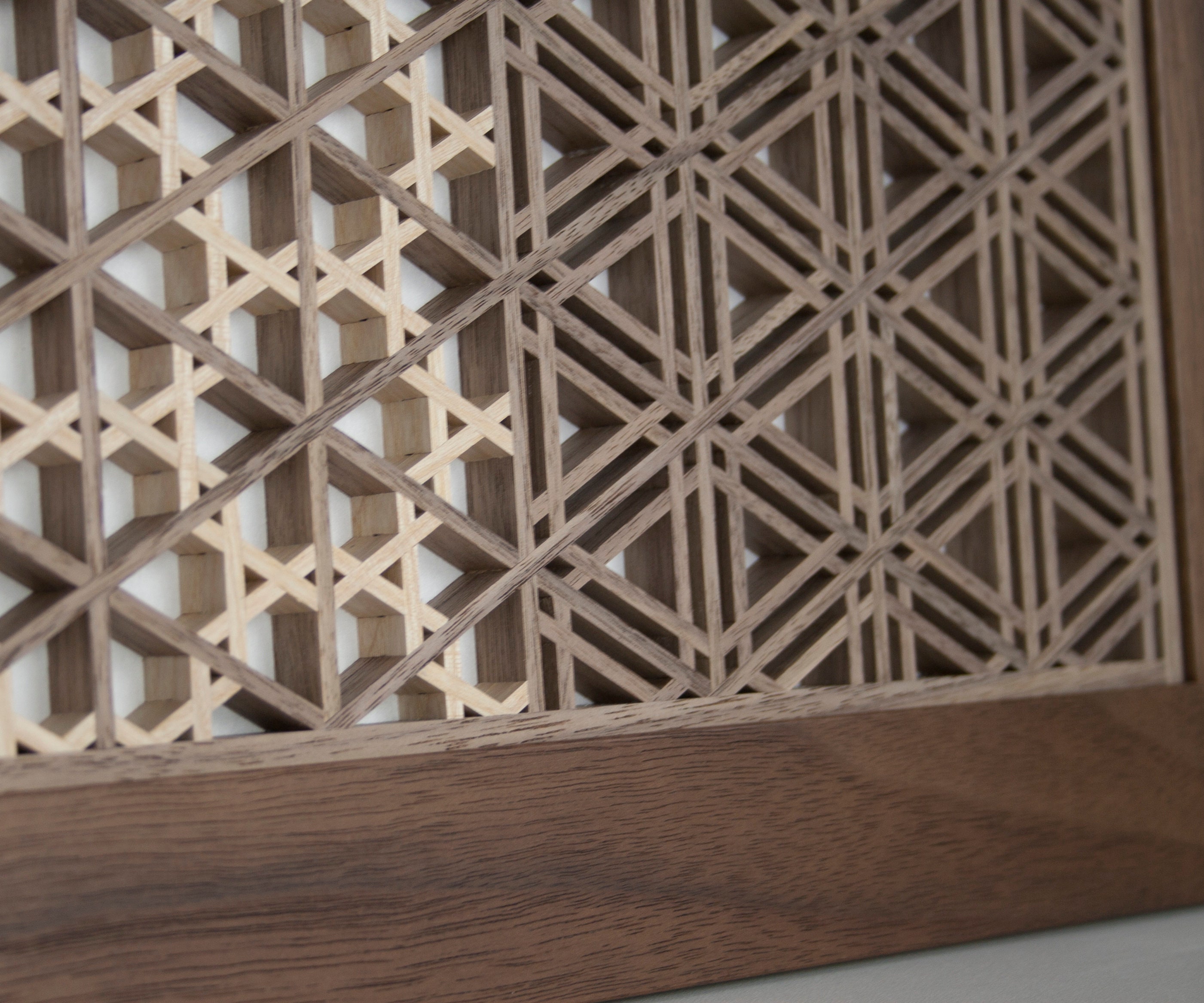 Kumiko Wall Art Wooden Wall Decor Kumiko Panel - Etsy