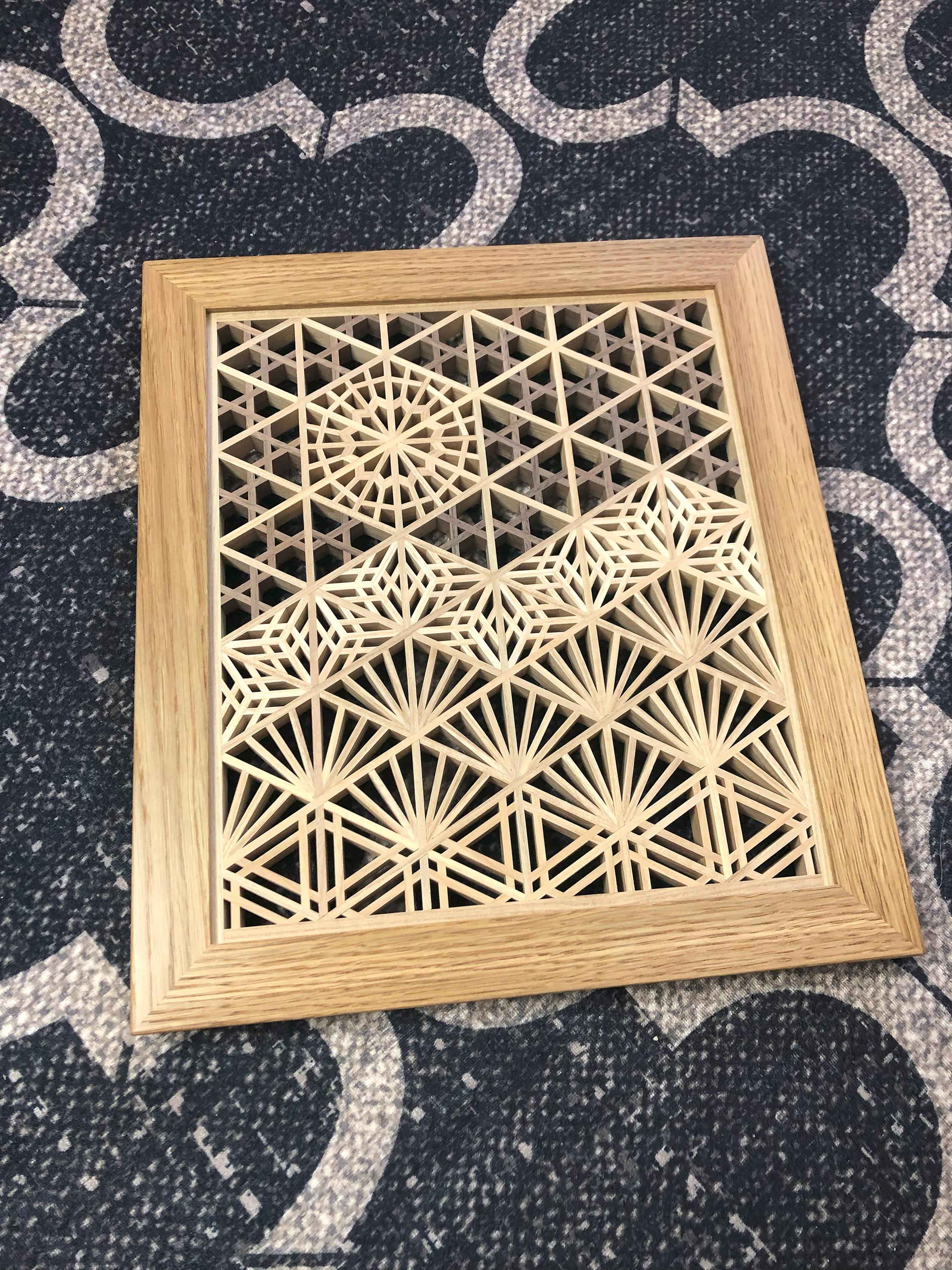 Small Kumiko, Kumiko Wall Art, Wooden Wall Decor, Kumiko Panel - Etsy