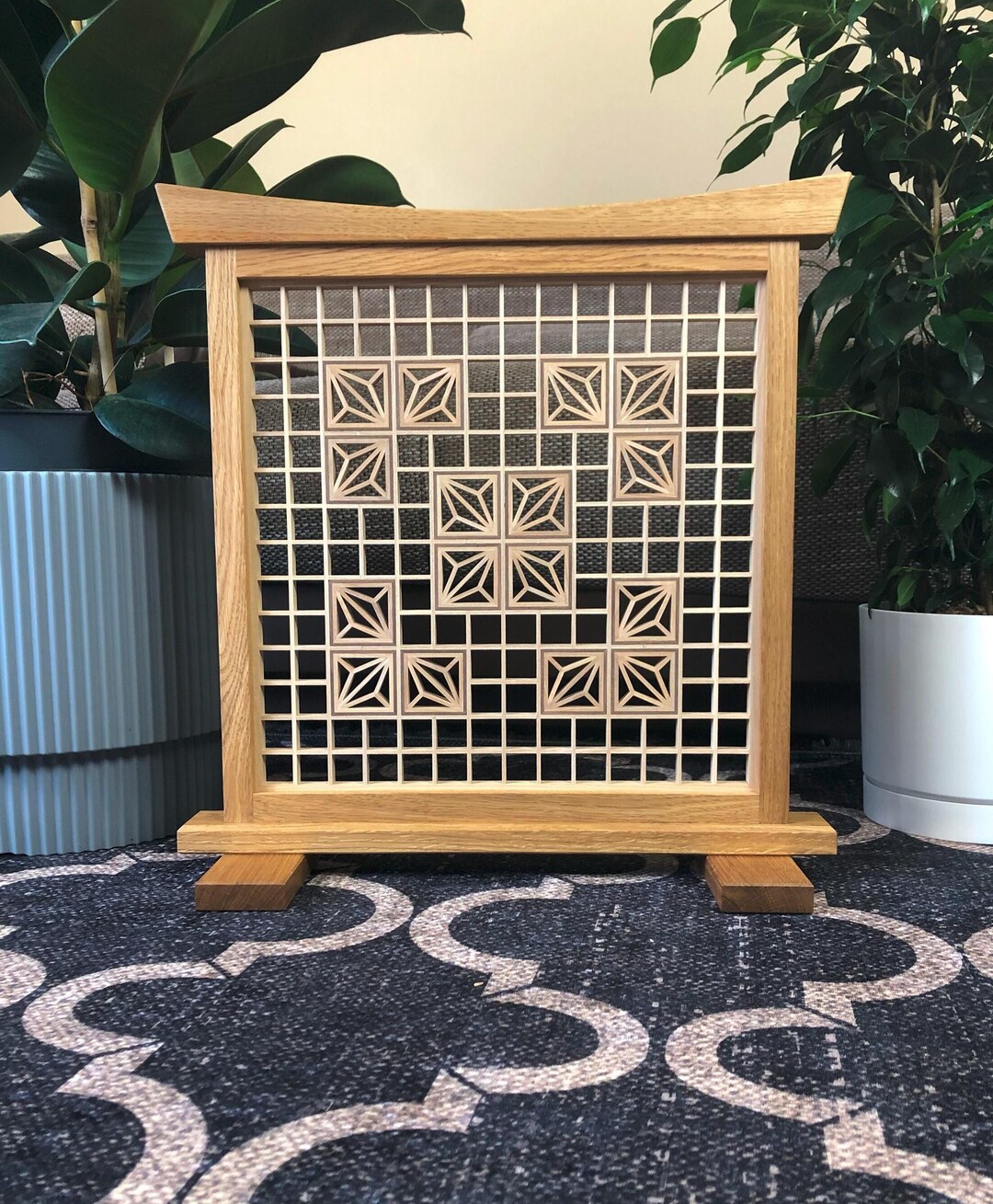 Kumiko Art, Wooden Decor, Kumiko Panel - Etsy