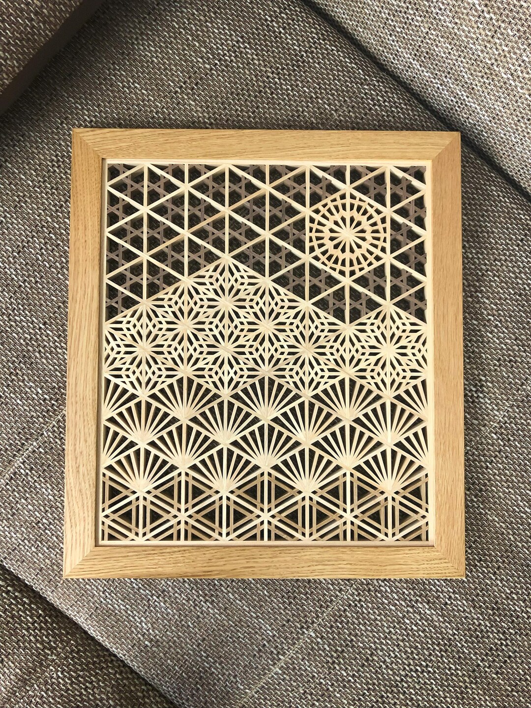 Kumiko Wall Art, Wooden Wall Decor, Kumiko Panel - Etsy