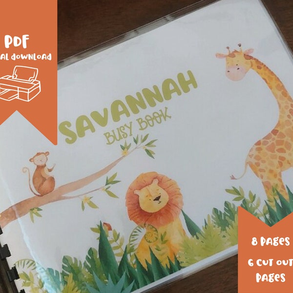 Busy Book for 2 Year Old - Etsy