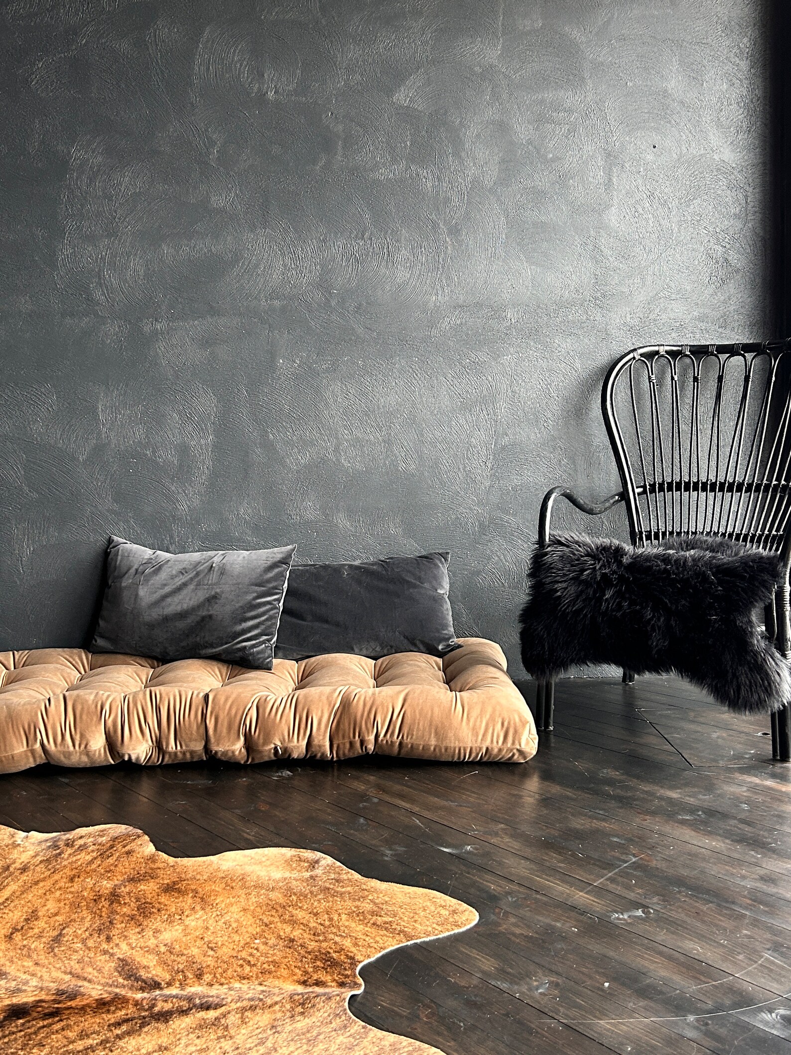 Linen and Velvet Tufted Floor Cushions - Etsy