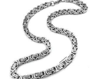 Stainless Steel Chain Square - Etsy