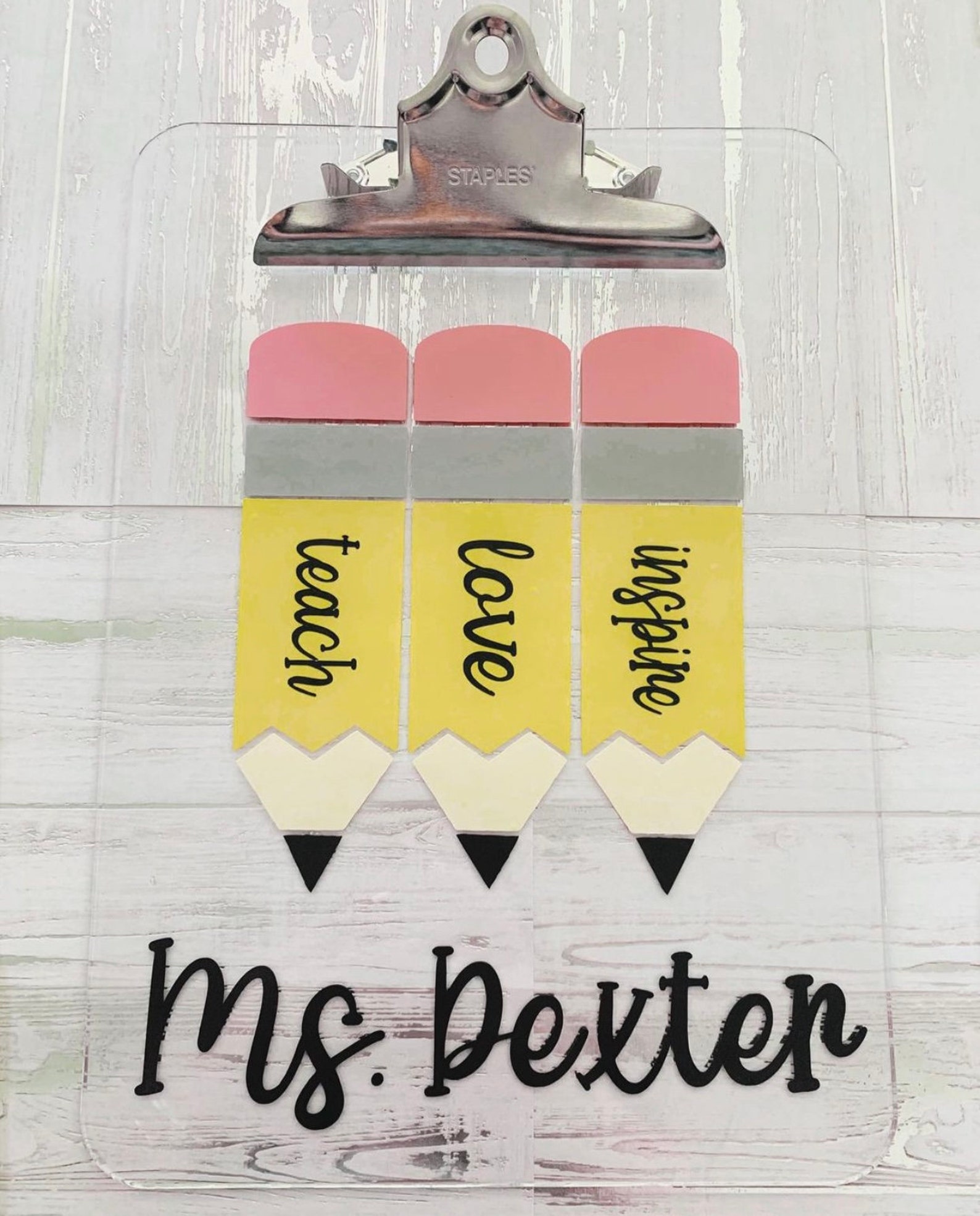 TEACHER Clipboards! - Etsy