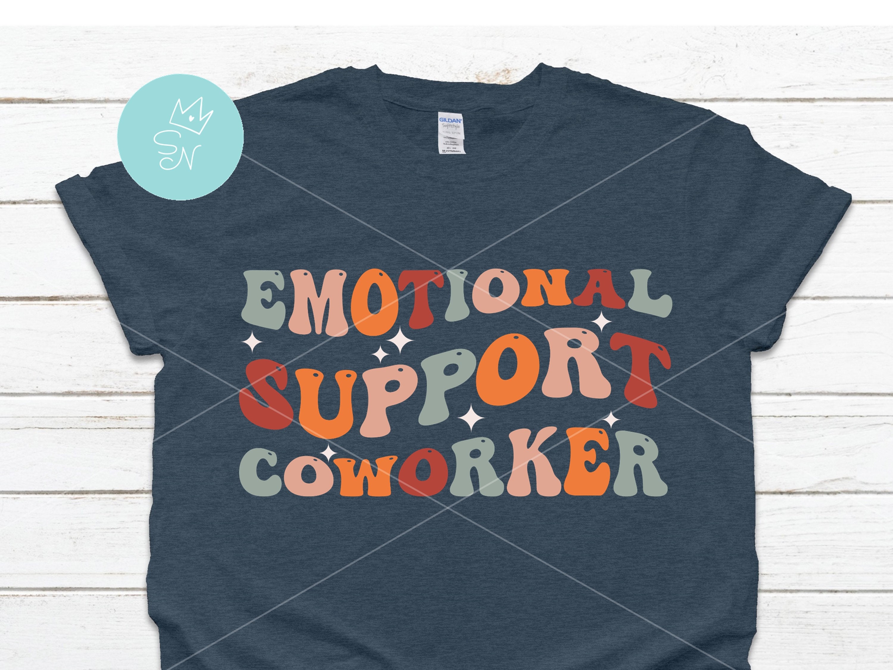 Emotional Support Coworker PNG, Office Bestie, Coworker Gift, Colleague ...