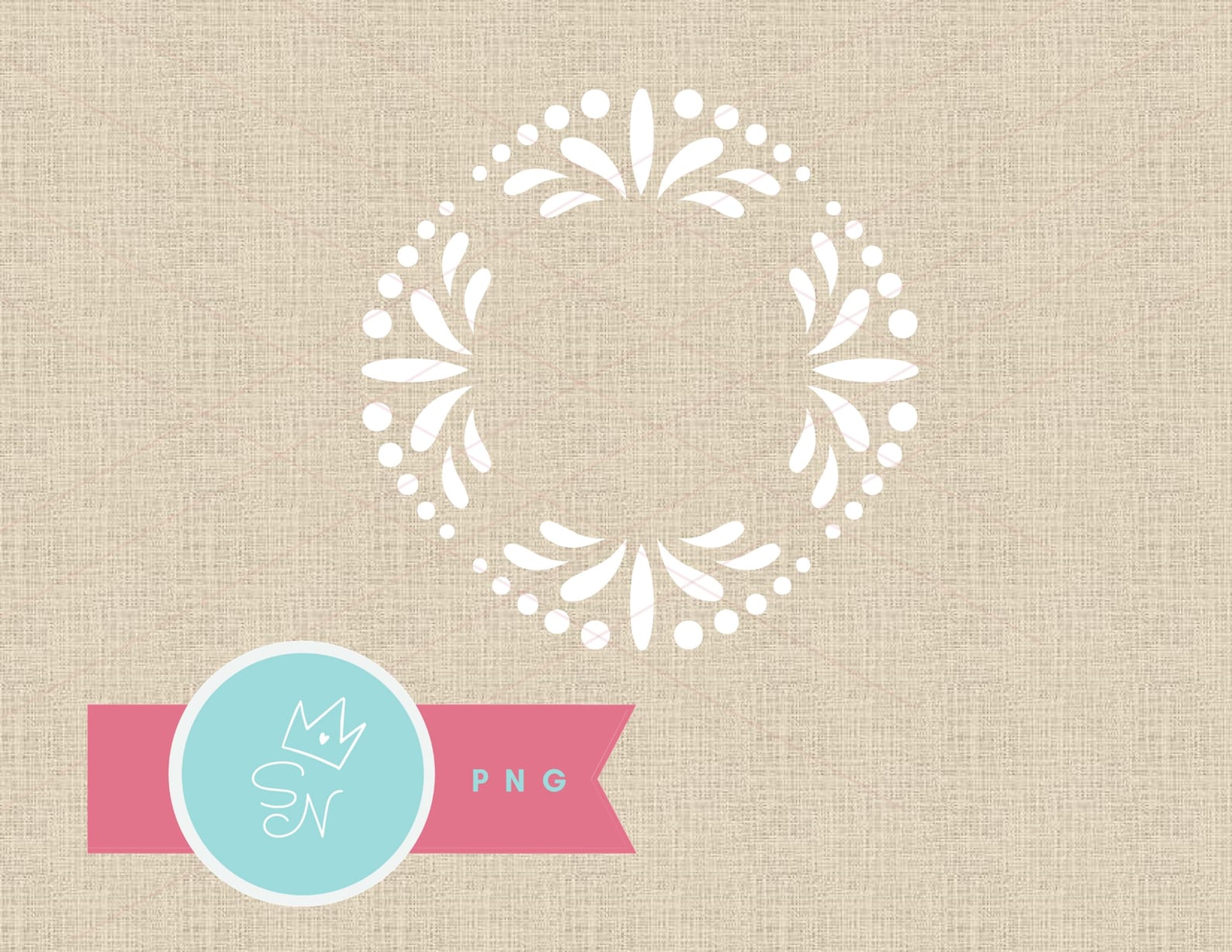 Talavera Flowers, Talavera Circle PNG, Traditional Mexican Design ...