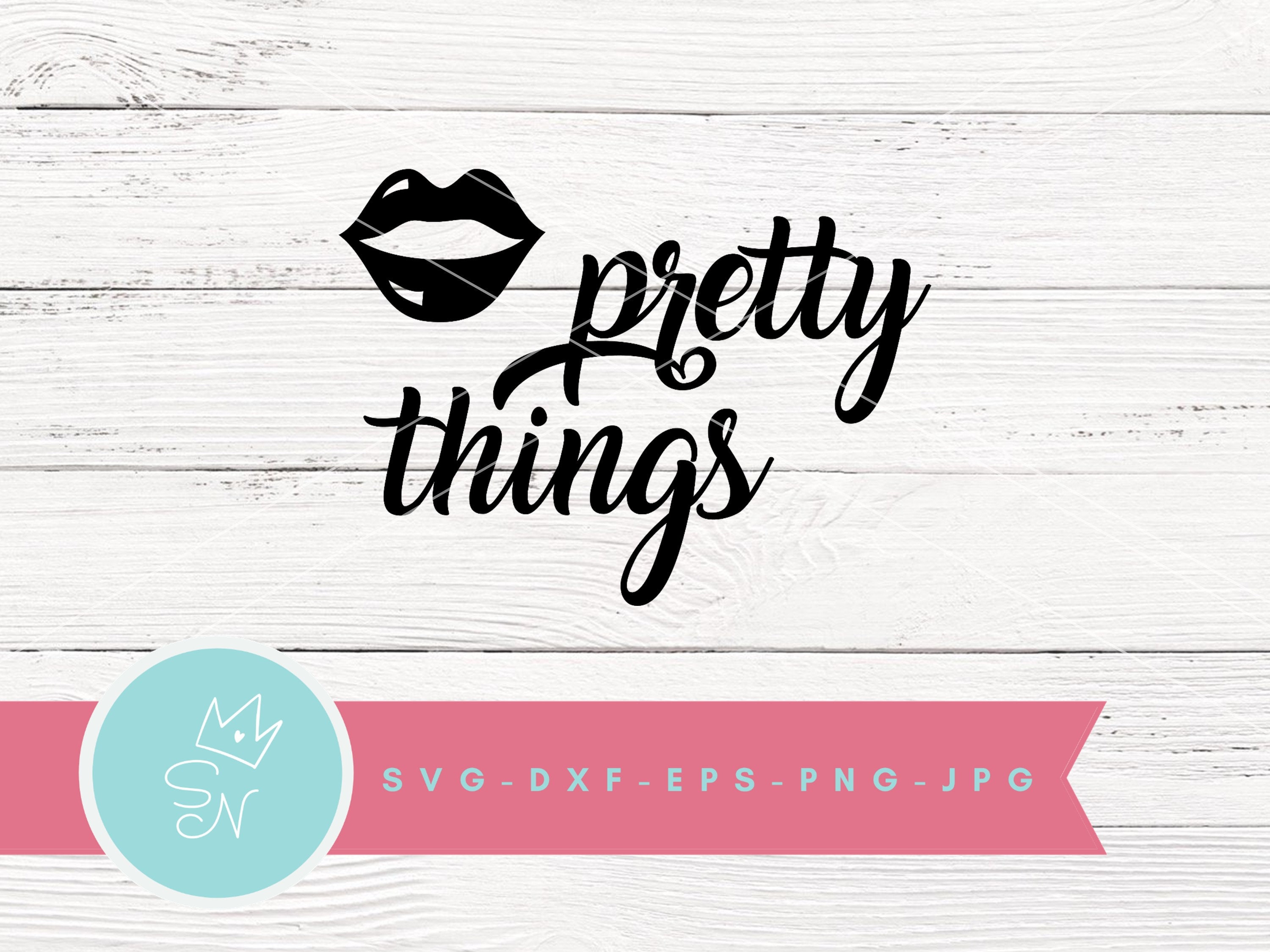 Pretty SVG Makeup bag svg Lips svg Makeup SVG Glam svg | Etsy