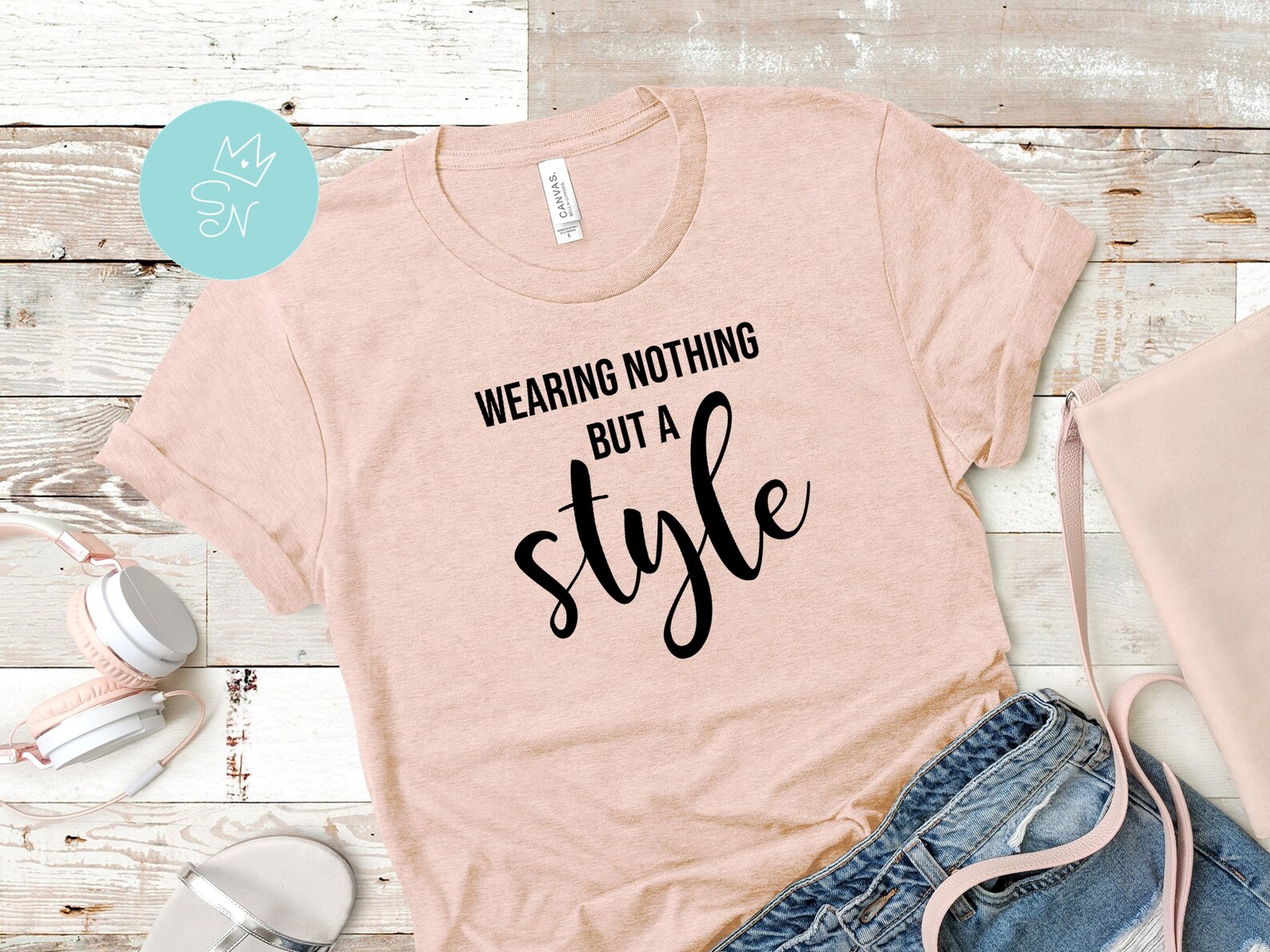 Wearing Nothing but a Style SVG, Smile Svg, Hair Stylist SVG, Stylist ...
