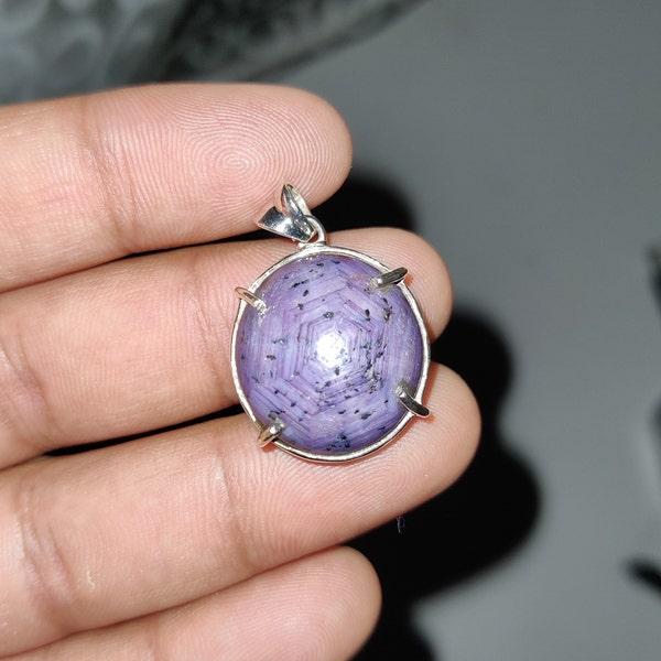 Natural Ruby Pendant - Etsy