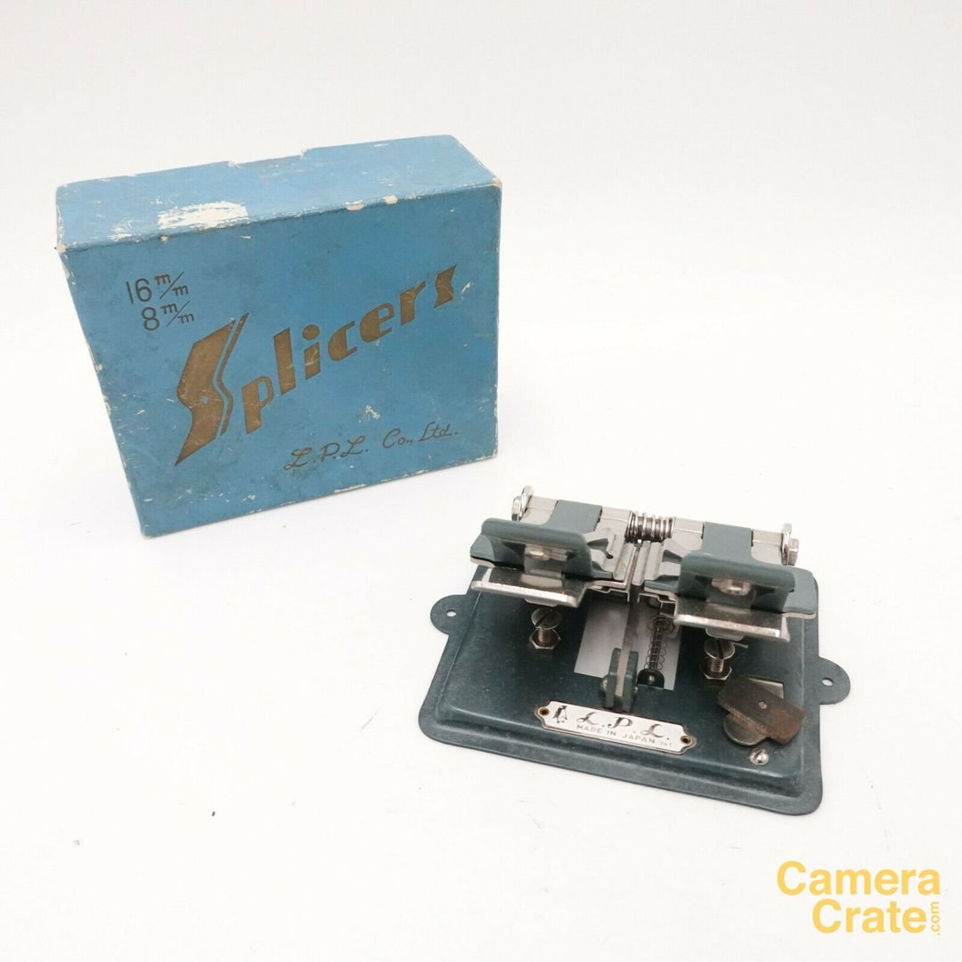 Lpl Standard 8mm / 16mm Cine Film Splicer & Box Fully - Etsy