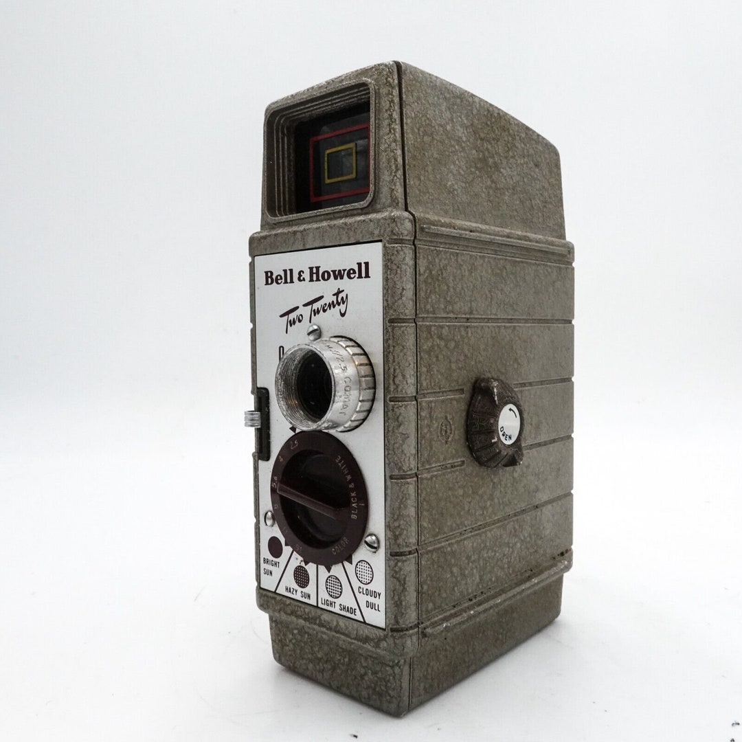 Bell & Howell 220 Two Twenty Double 8mm Cine Camera - Fully Working #s8 ...