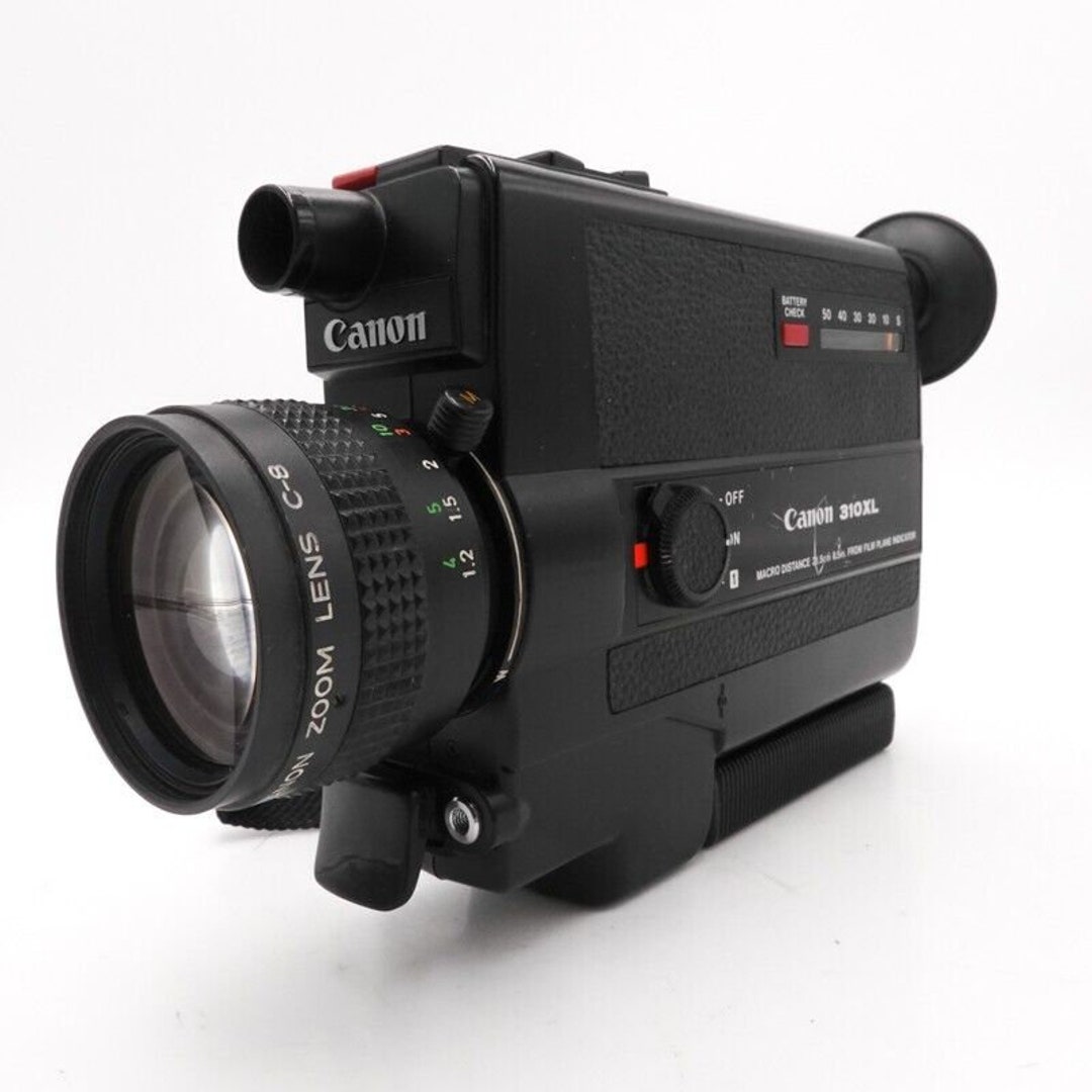 Canon 310xl Super 8 Cine Film Movie Camera Fully Working - Etsy