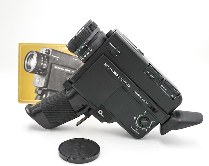 Bolex 660 Macro Super 8 Cine Film Camera - Working S8-8419 - Etsy