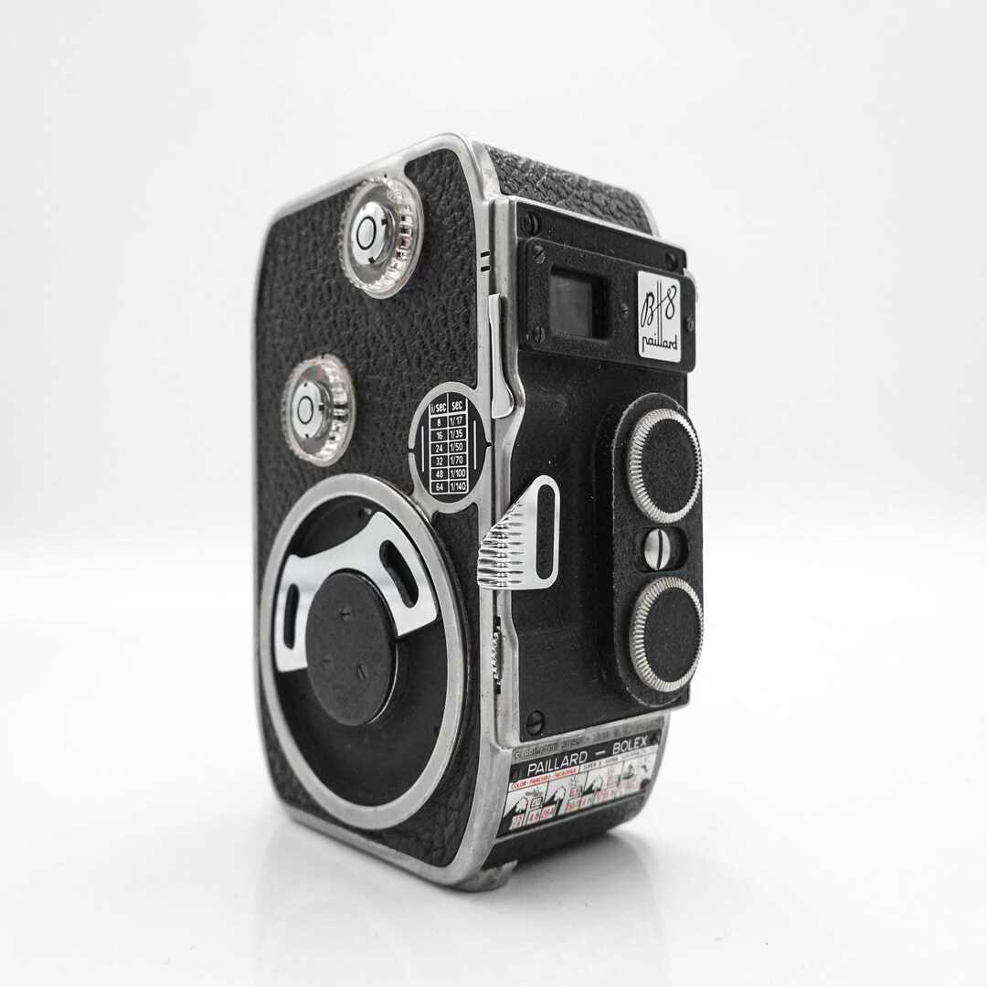 Bolex Paillard B8 B-8 Double 8mm Cine Film Camera - Body Only - Fully ...