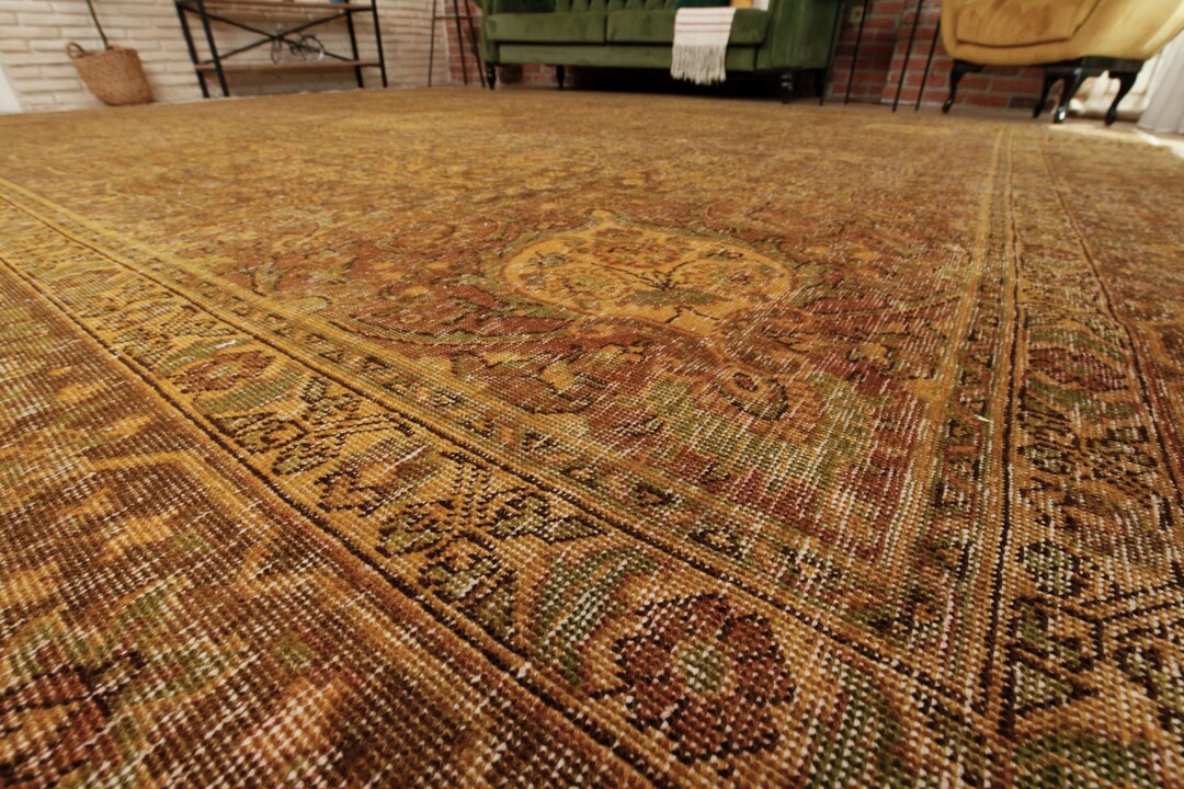 11x14 Unique Size Handmade Rug , Living Room Rug, 10'11" X 14'2 ...